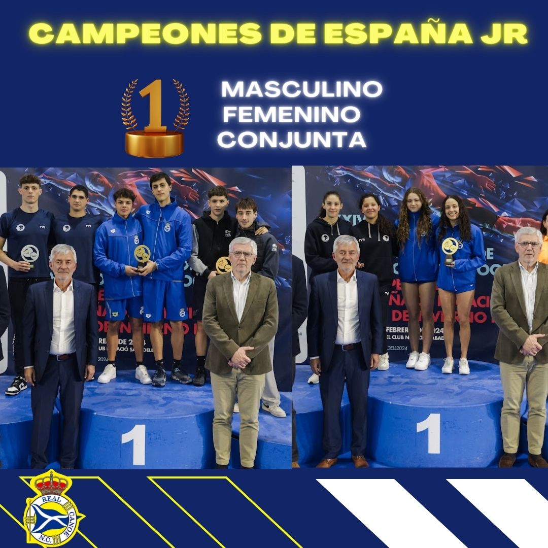 Real Canoe Natación Club - Natación: Los Junior del Real Canoe N.C.consiguen alzarse con la ...